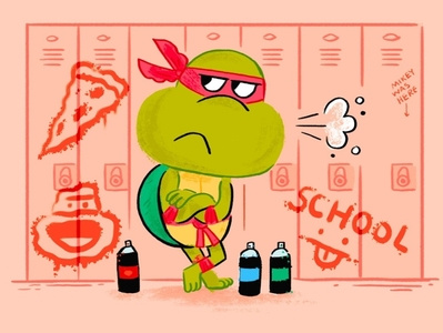TMNT by Sarah Rebar on Dribbble