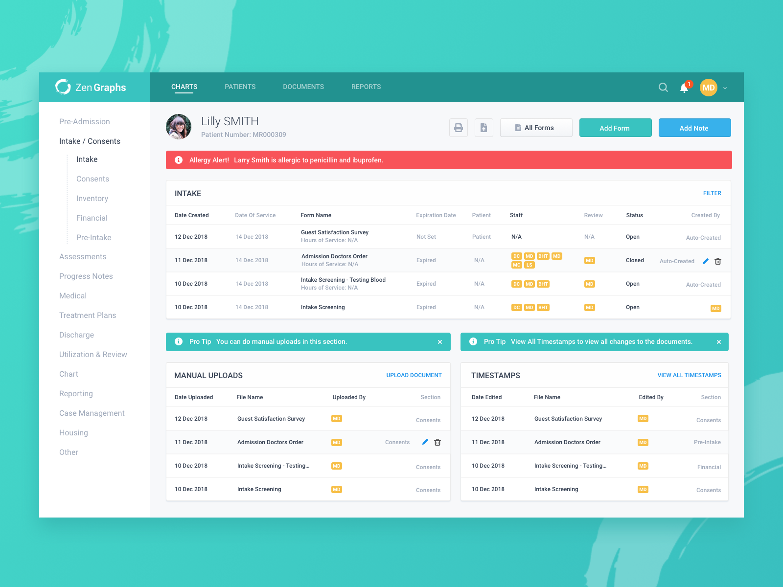 Healthcare Dashboard By Diana Mutafova On Dribbble