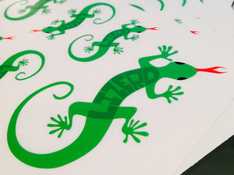 Lizerd Stickers by Scott Dawson on Dribbble