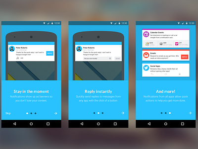 In Stealth Android Messaging App by Harry Momand on Dribbble