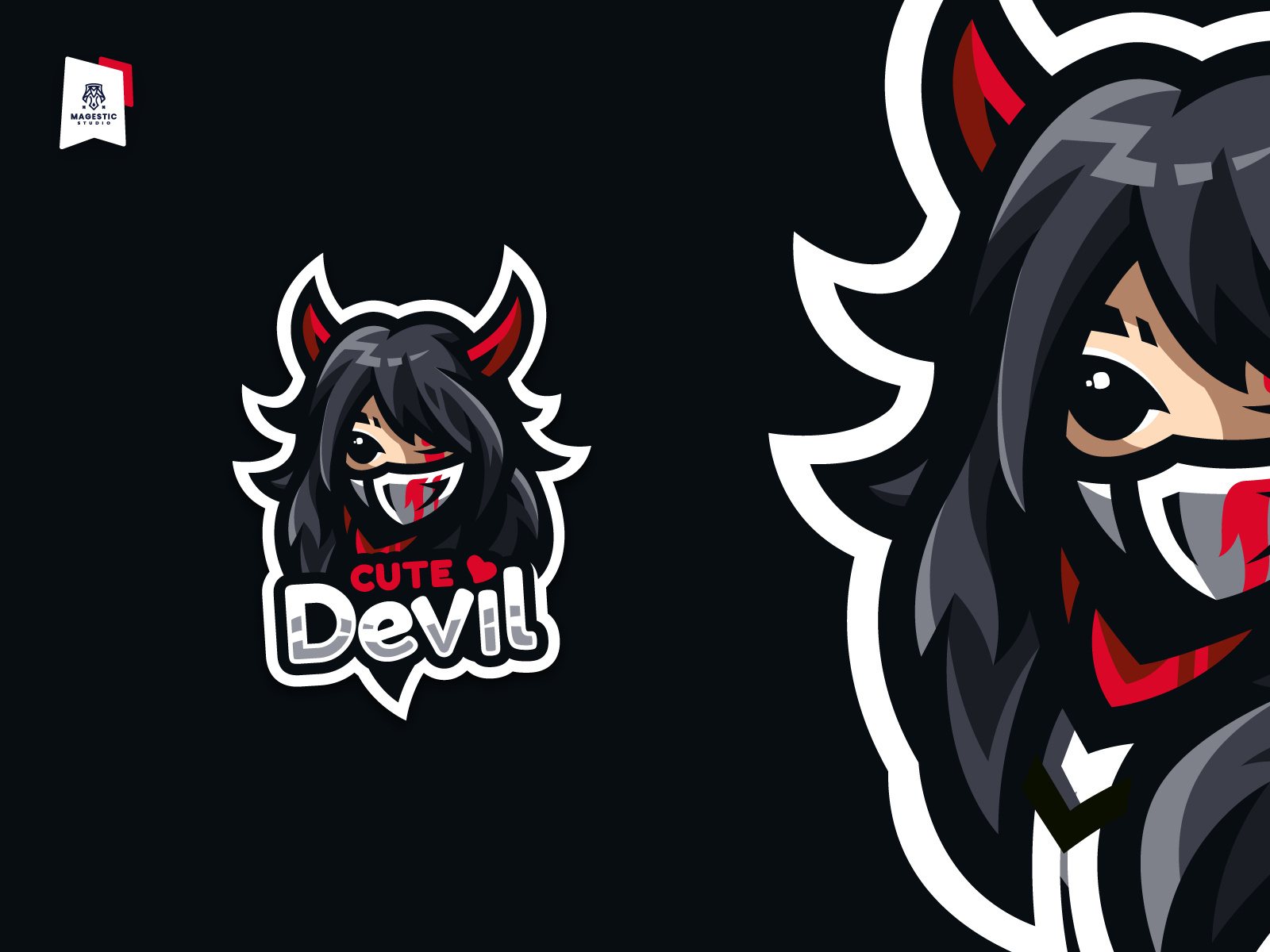 cute devil by Magestic on Dribbble