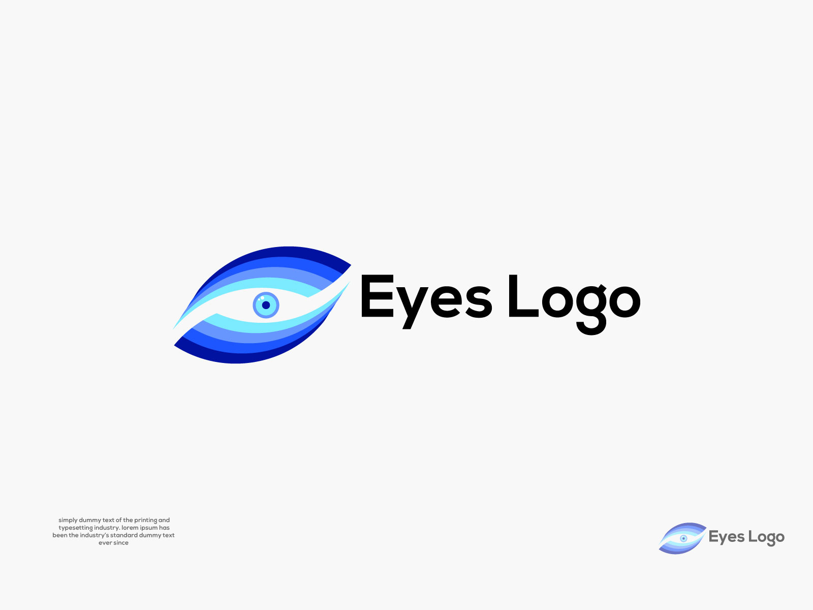 eyes logo by Ranas Art on Dribbble