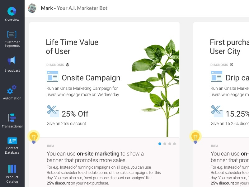 Marketing AI - Mark by NamanKreative on Dribbble