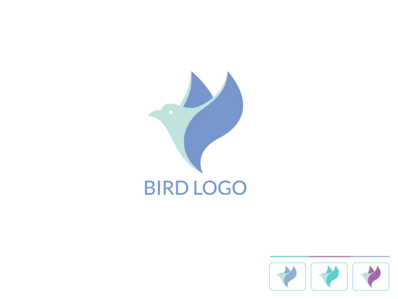 Modern Bird Logo by Rakibul islam nayon on Dribbble