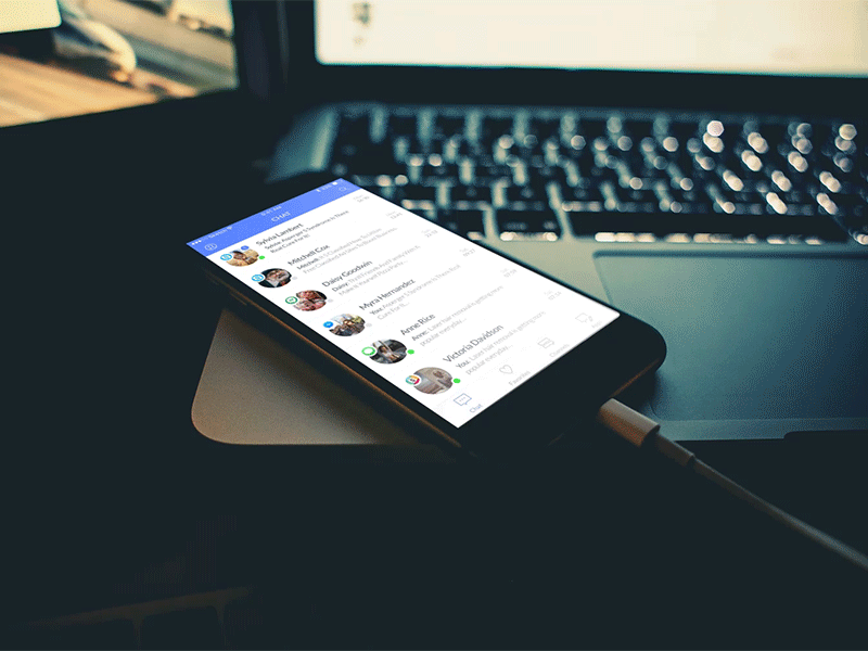 User Profile Animation by Kamil Koperwas on Dribbble