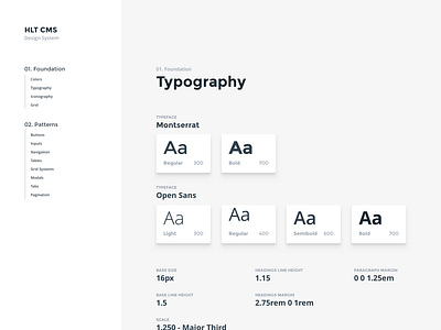 CMS UI Style Guide by Dan Volkens on Dribbble