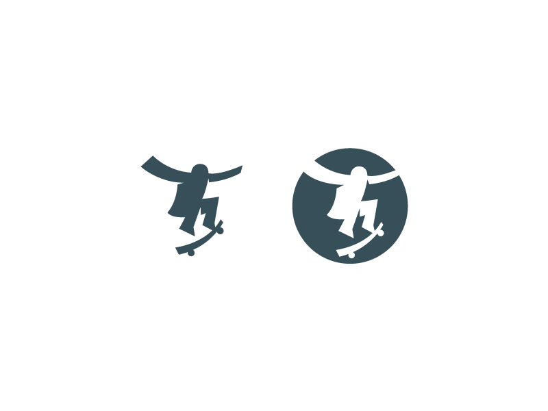 Skater Icon by Stevan Rodic on Dribbble
