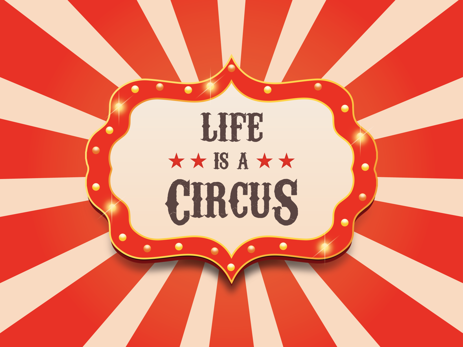 Circus illustration by Oleg on Dribbble