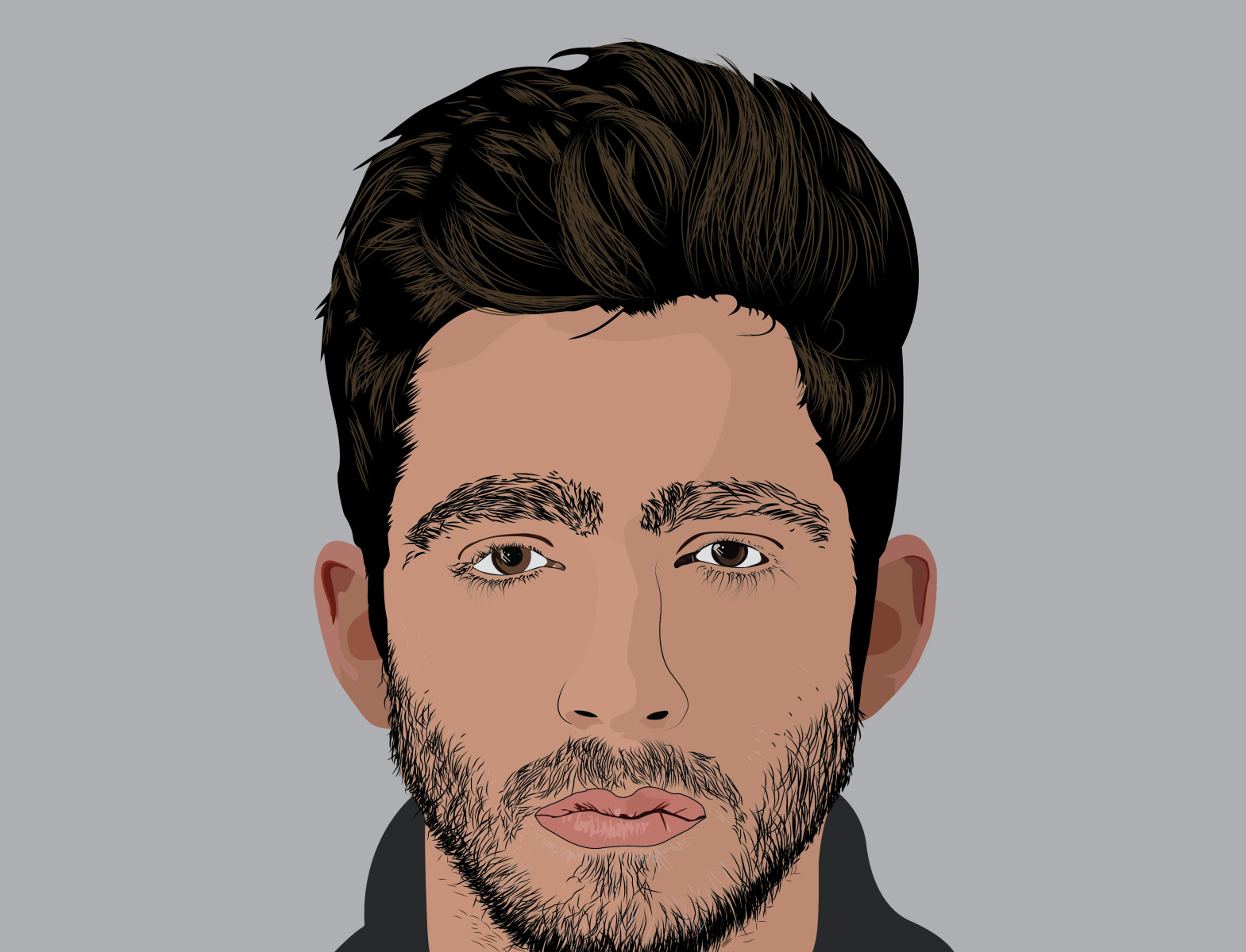 03. Vector Portrait by Rayhan Islam Rony on Dribbble