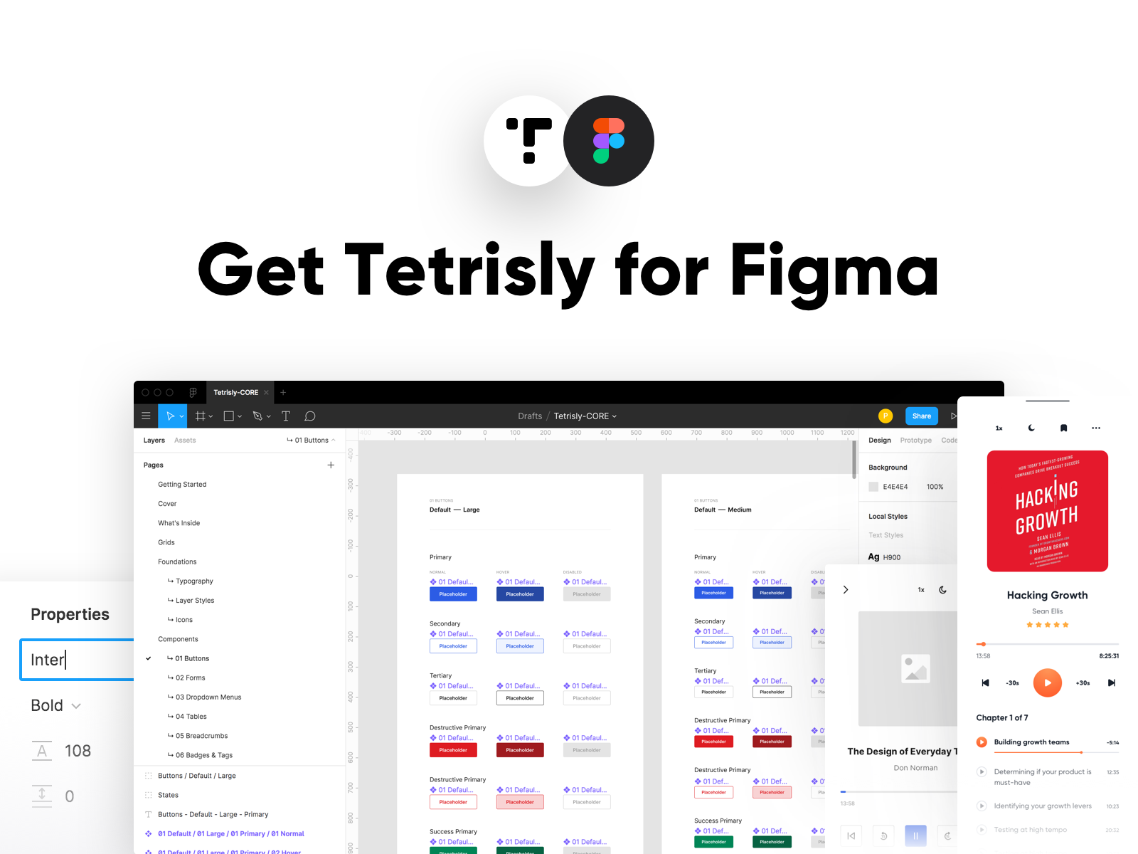 Get Tetrisly for Figma by Patryk Ilnicki on Dribbble