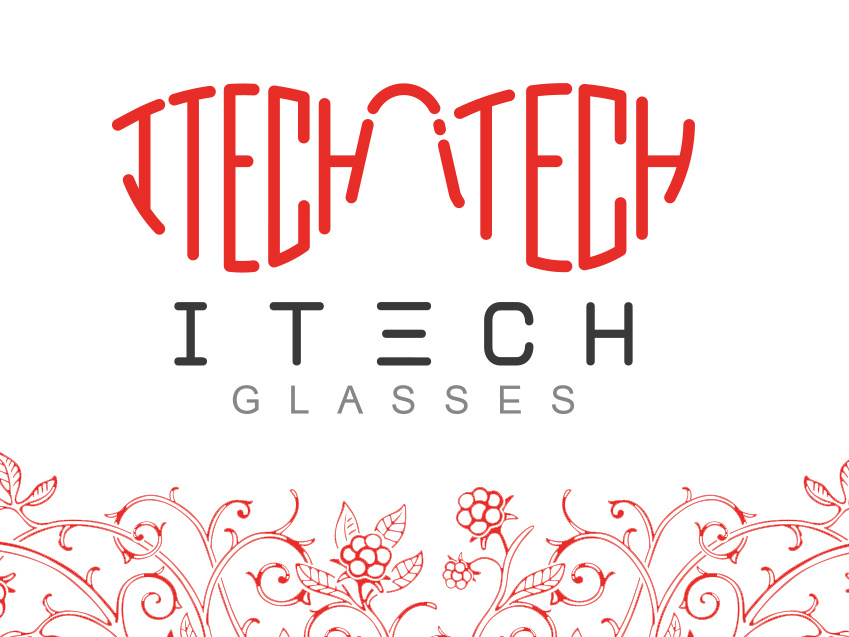 i tech logo by Mohsen Gharari on Dribbble