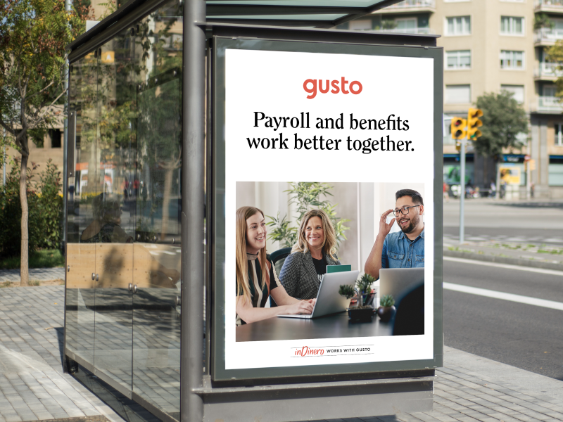 Transit ads by Jenna Carando for Gusto Design on Dribbble