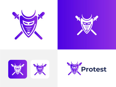 Protest Logo Brand identity by MD Sabbir Hossain on Dribbble