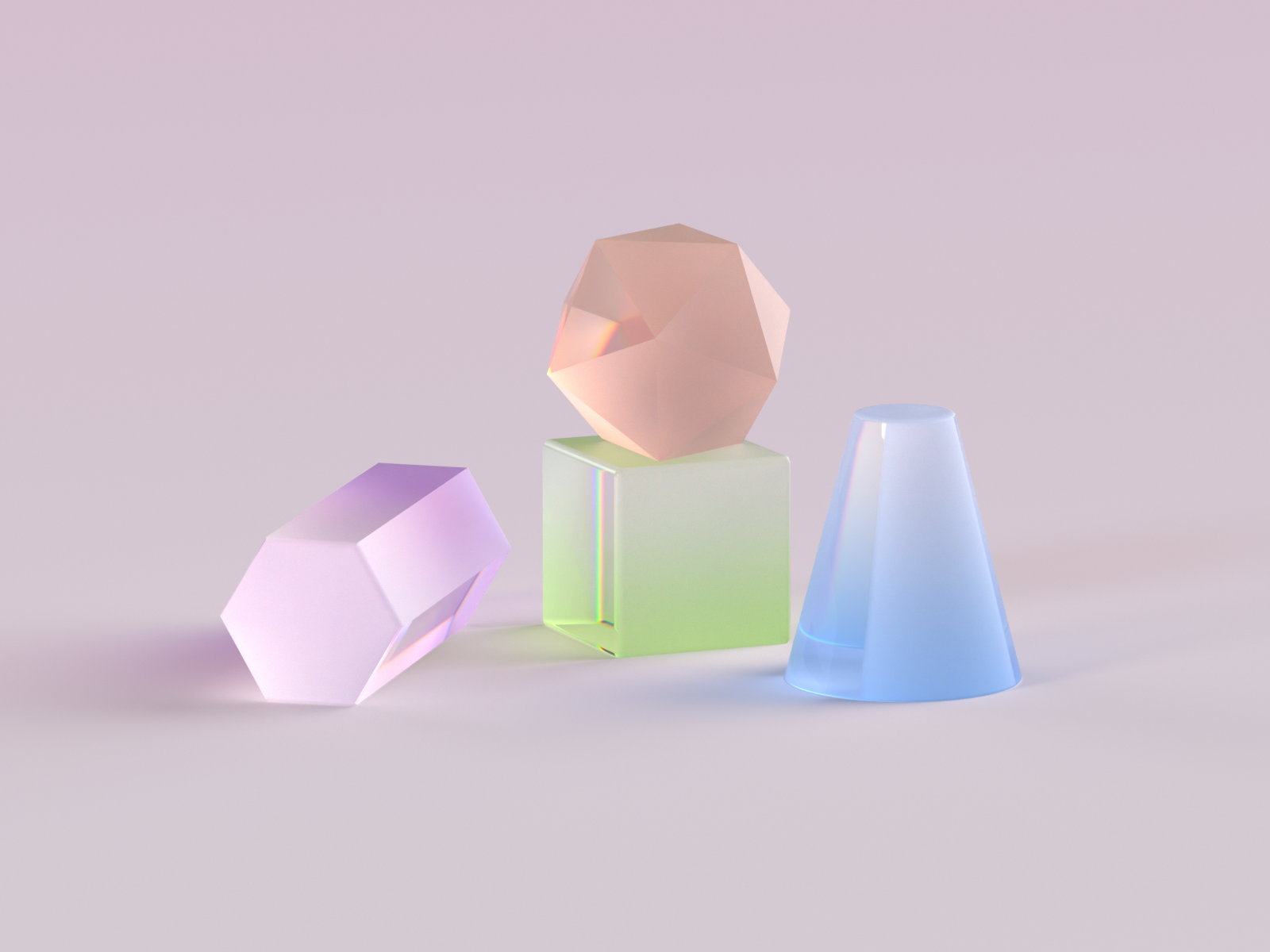 Glass material by Mango on Dribbble