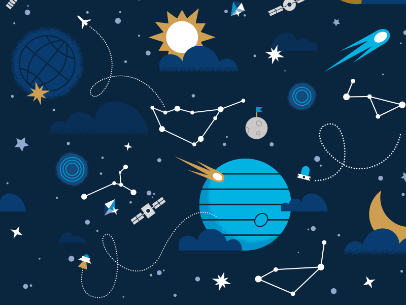 Space WIP 🚀 by Neil Rook on Dribbble