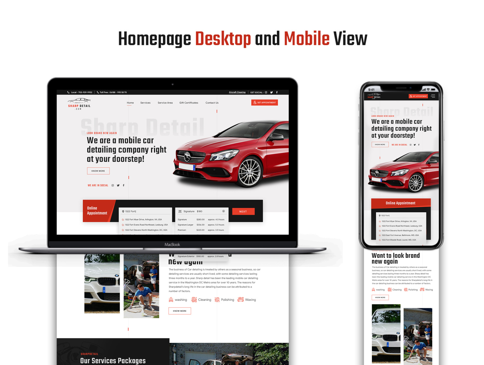 Automotive Website by New Identity on Dribbble