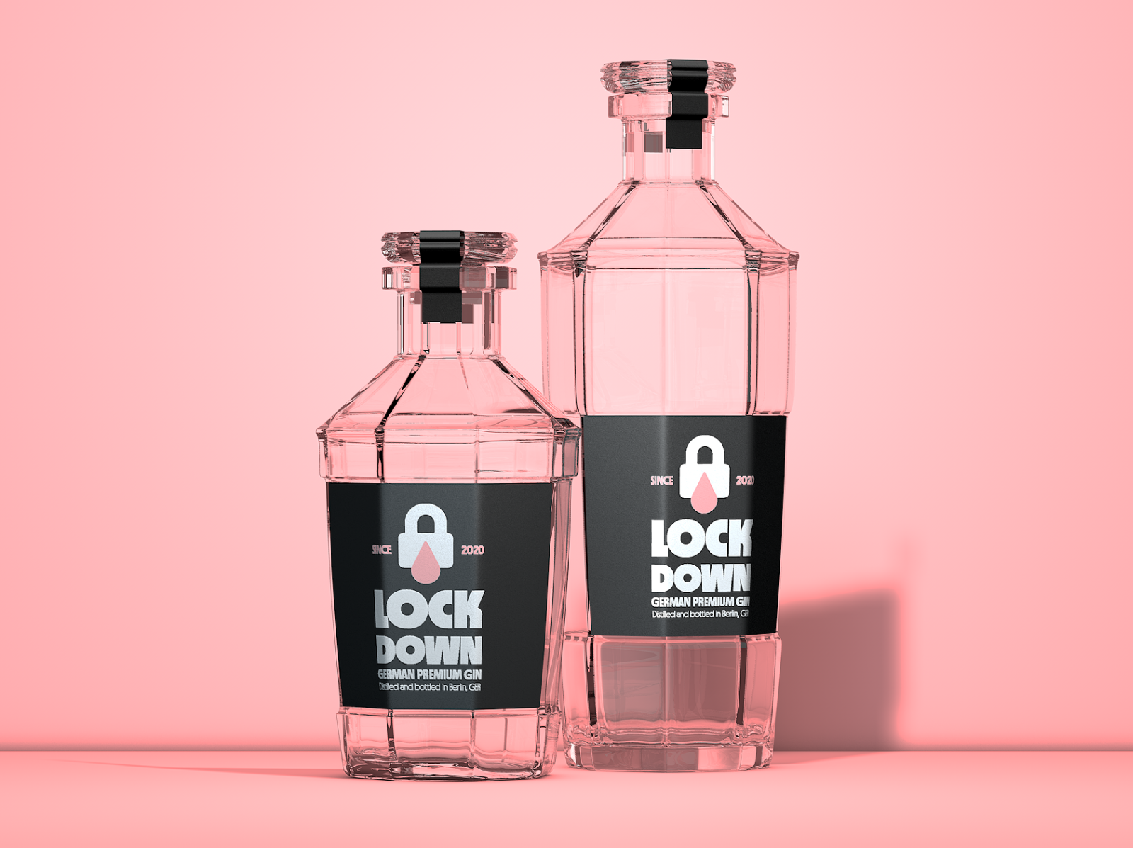 LockDown — Premium Gin 🍻 by Gabriel Champeix on Dribbble