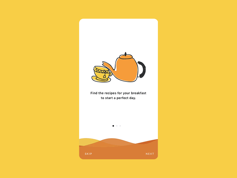 Walkthrough Screens Animation by Dinesh Shrestha on Dribbble