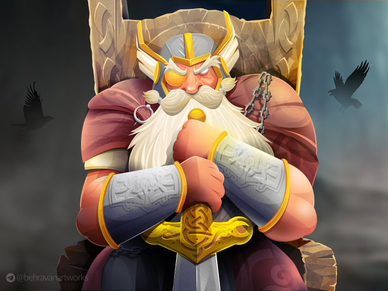 ODIN by Jafar Behravan Rad on Dribbble