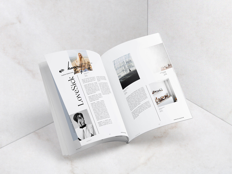 Magazine Spreads by Rifqi Ali Ridho on Dribbble