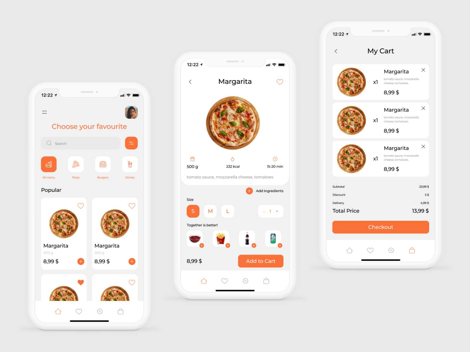 PIZZA MOOD | Mobile Design App Concept for Pizza by Alina Kolosovska on ...