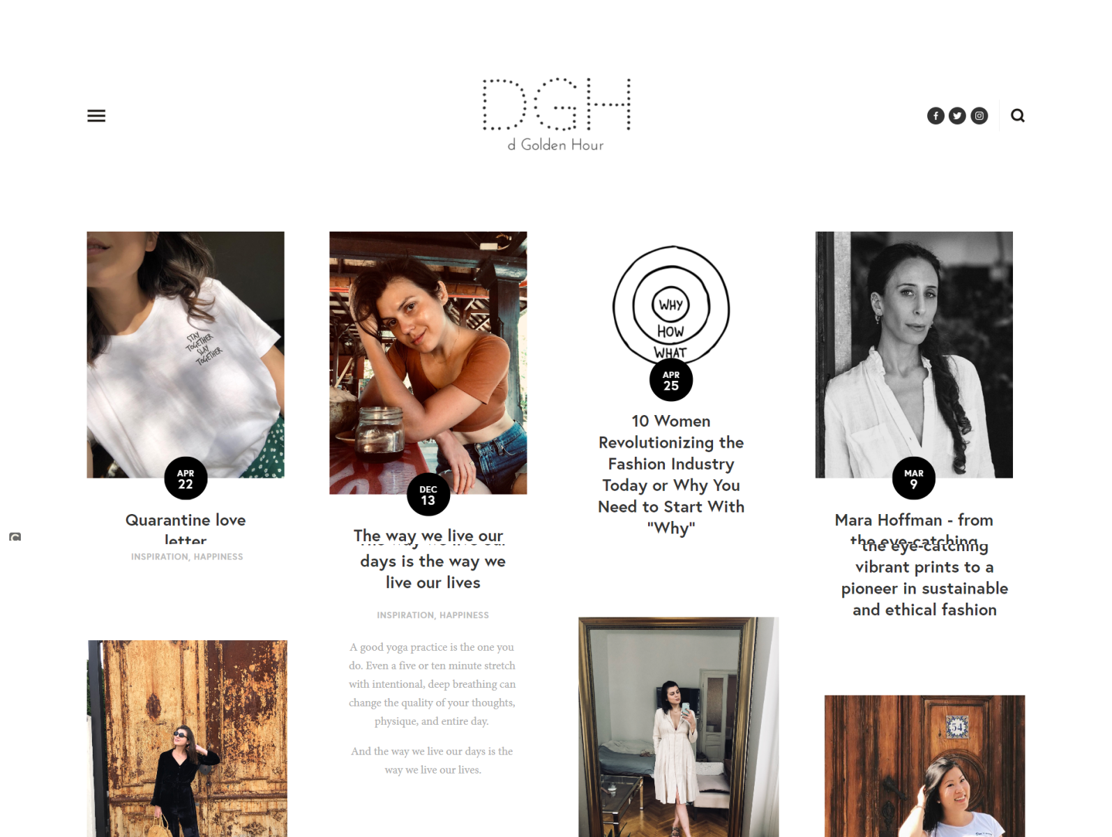 Personal Blog Design by Kaloyan Georgiev on Dribbble