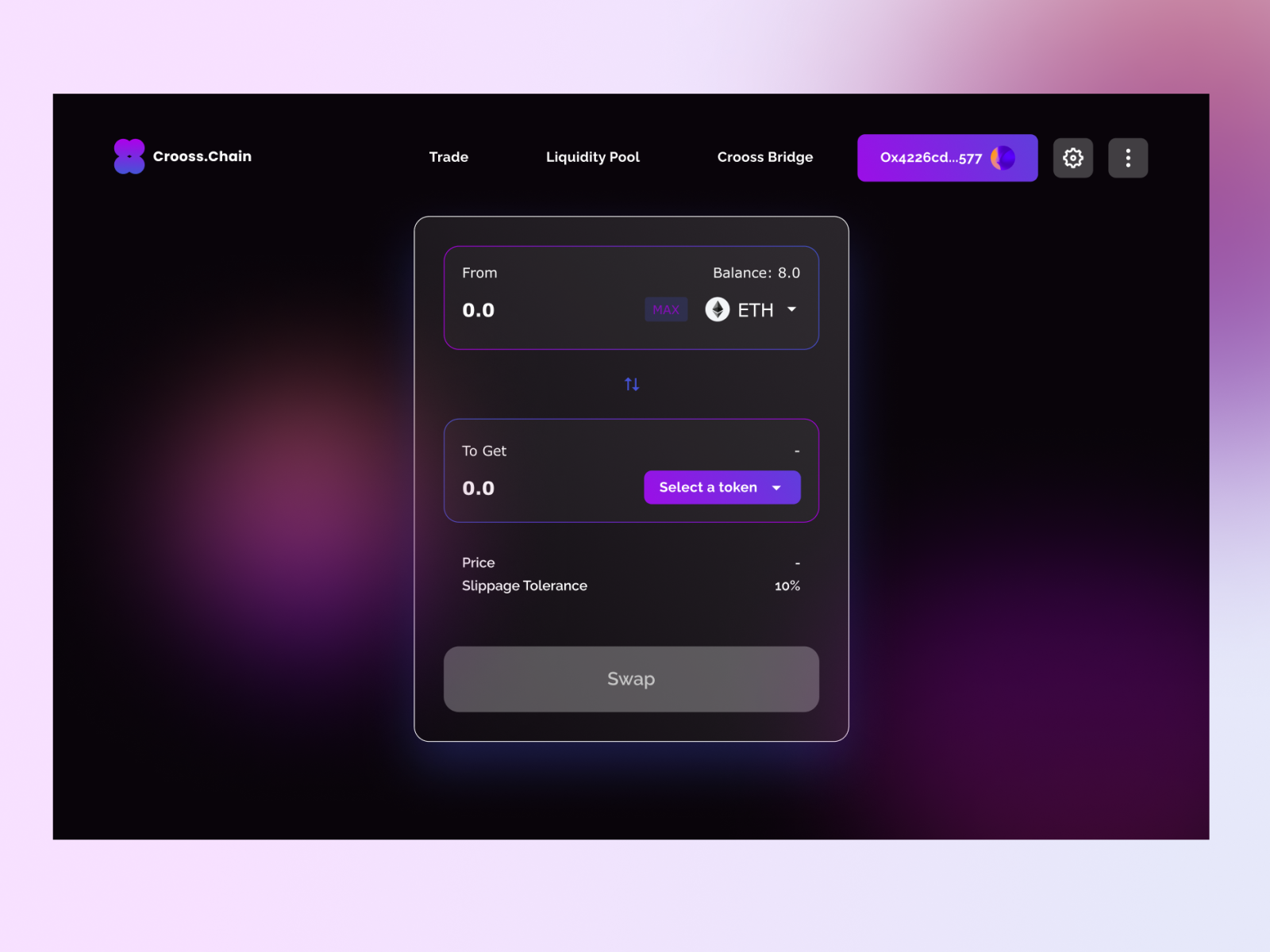 Cryptocurrency swap by Emmanuel Moses on Dribbble