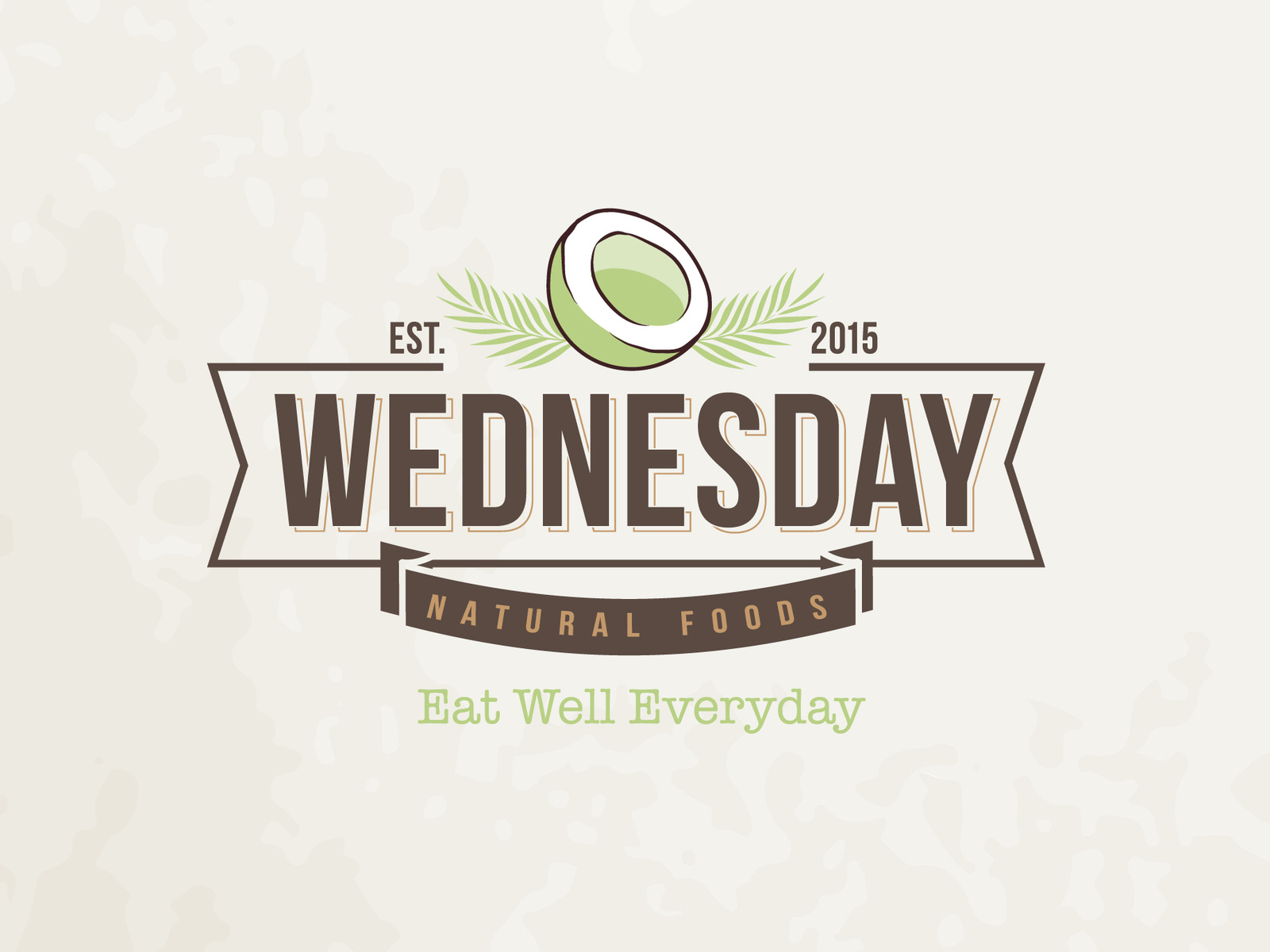 Wednesday Natural Foods by Pierre Velez on Dribbble