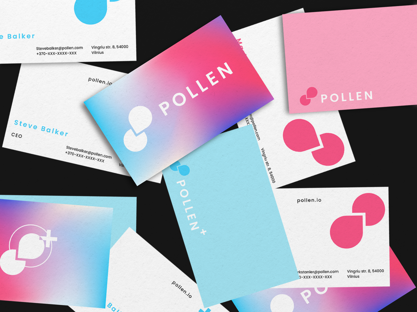 Pollen Business Card V1.2 by Toufiq Aaba on Dribbble