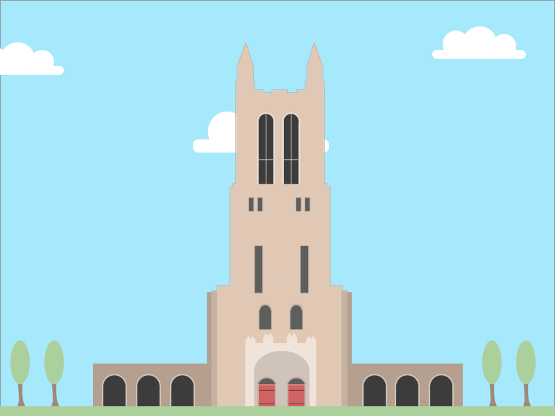 Duke Chapel by Marc Rudkowski on Dribbble