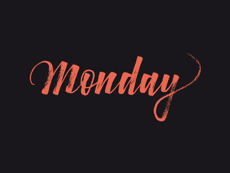 Monday by Pablo Tradacete on Dribbble