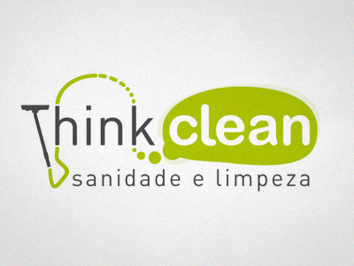 Think Clean by jaimegrafick on Dribbble