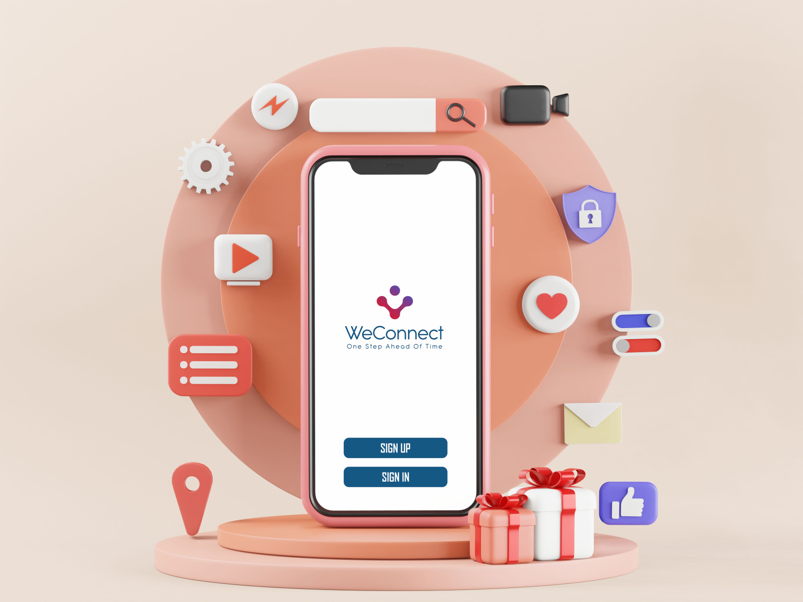 WE CONNECT | Logo Design | 2022 by Mohammad Abu Monjur on Dribbble