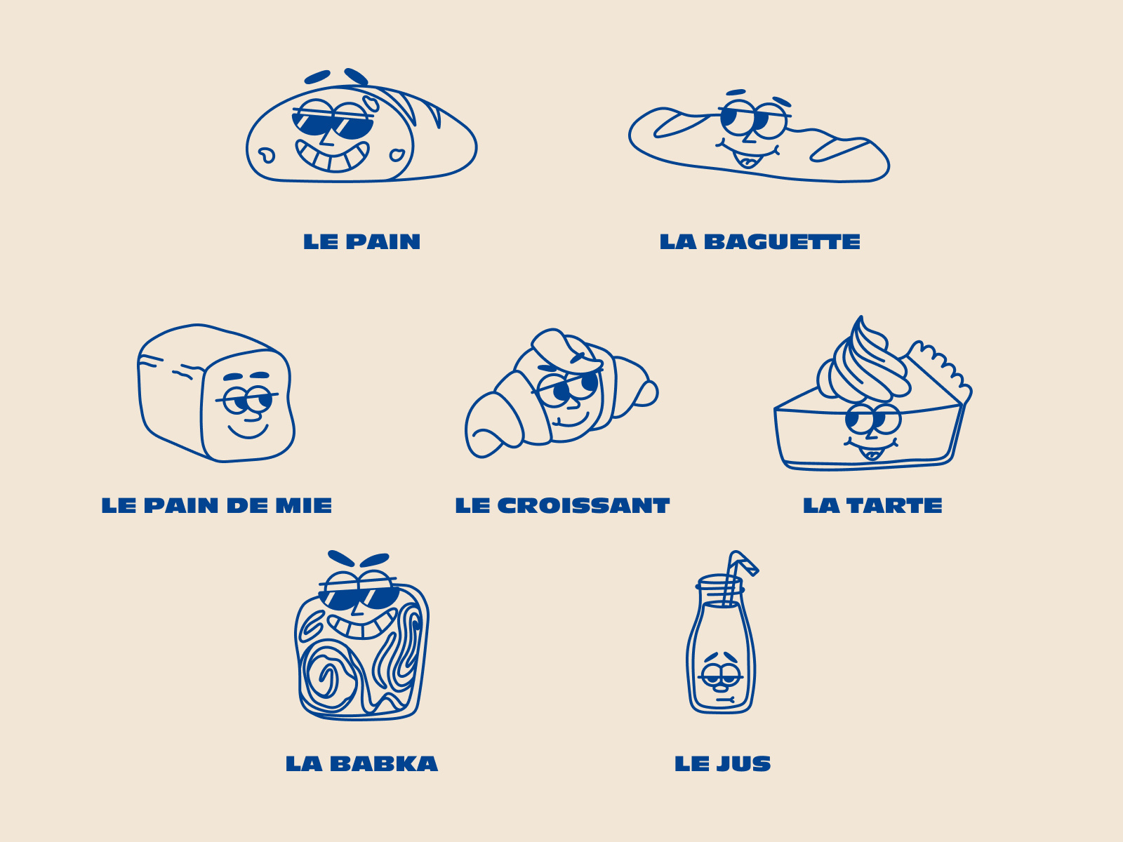 Tranché ! — Brand Identity by Marion Réau on Dribbble