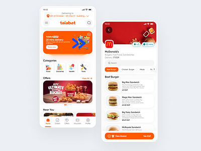 Redesign for Talabat App by SA3D UIX on Dribbble