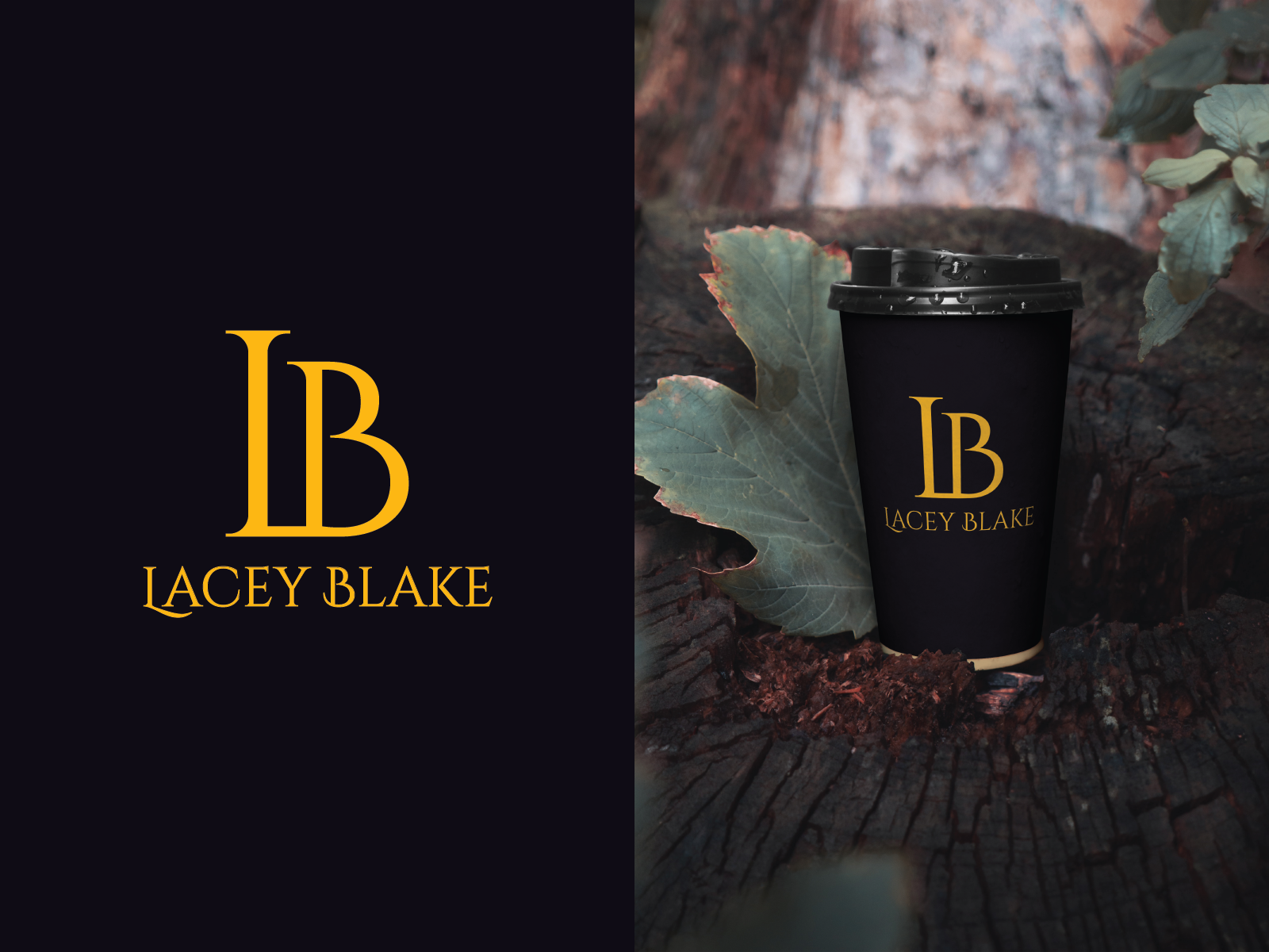 Lacey Blake Logo by Dimitar Talevski on Dribbble