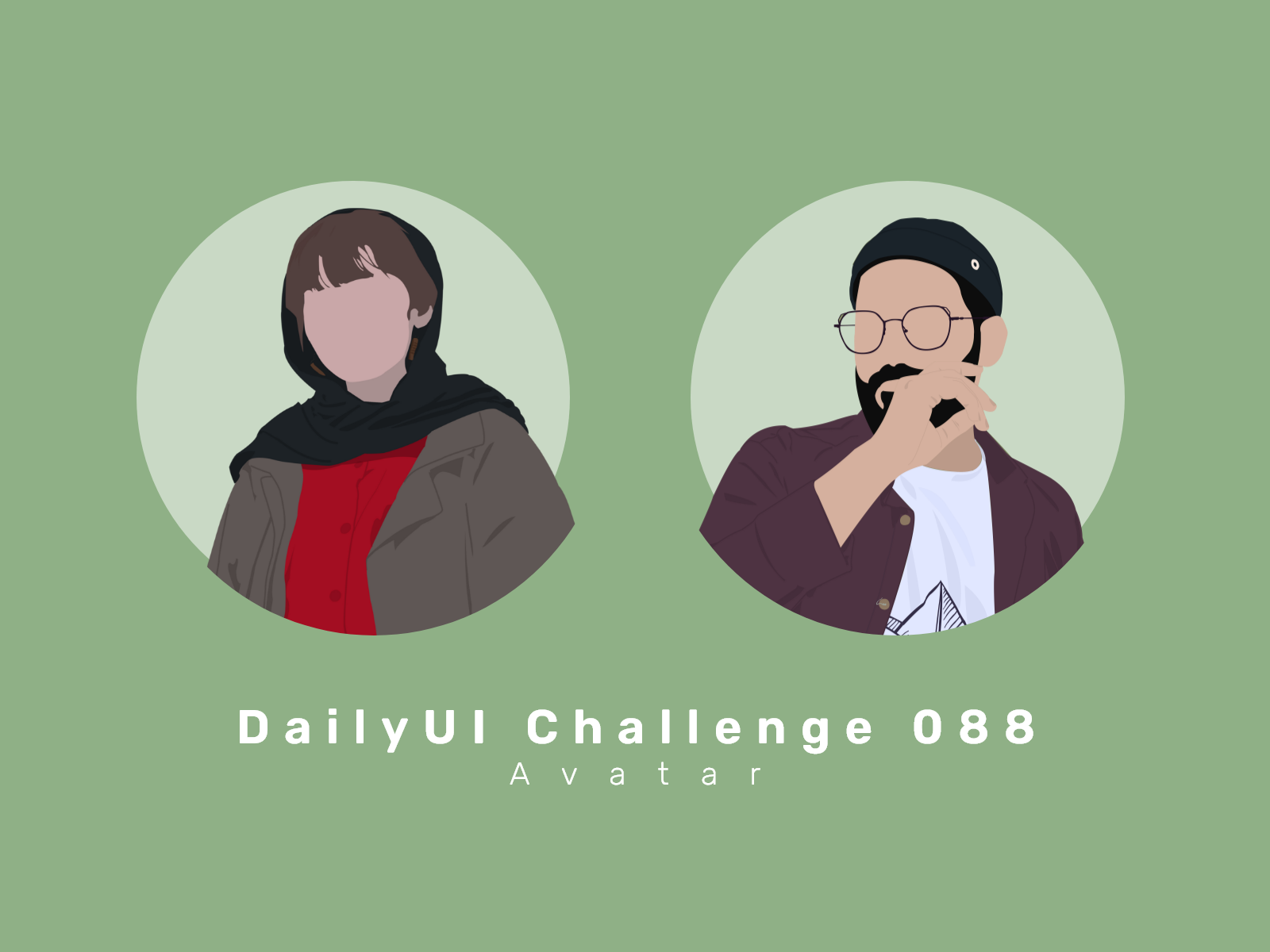 DailyUI Challenge 088: Avatar by Amirhosain Gazor on Dribbble