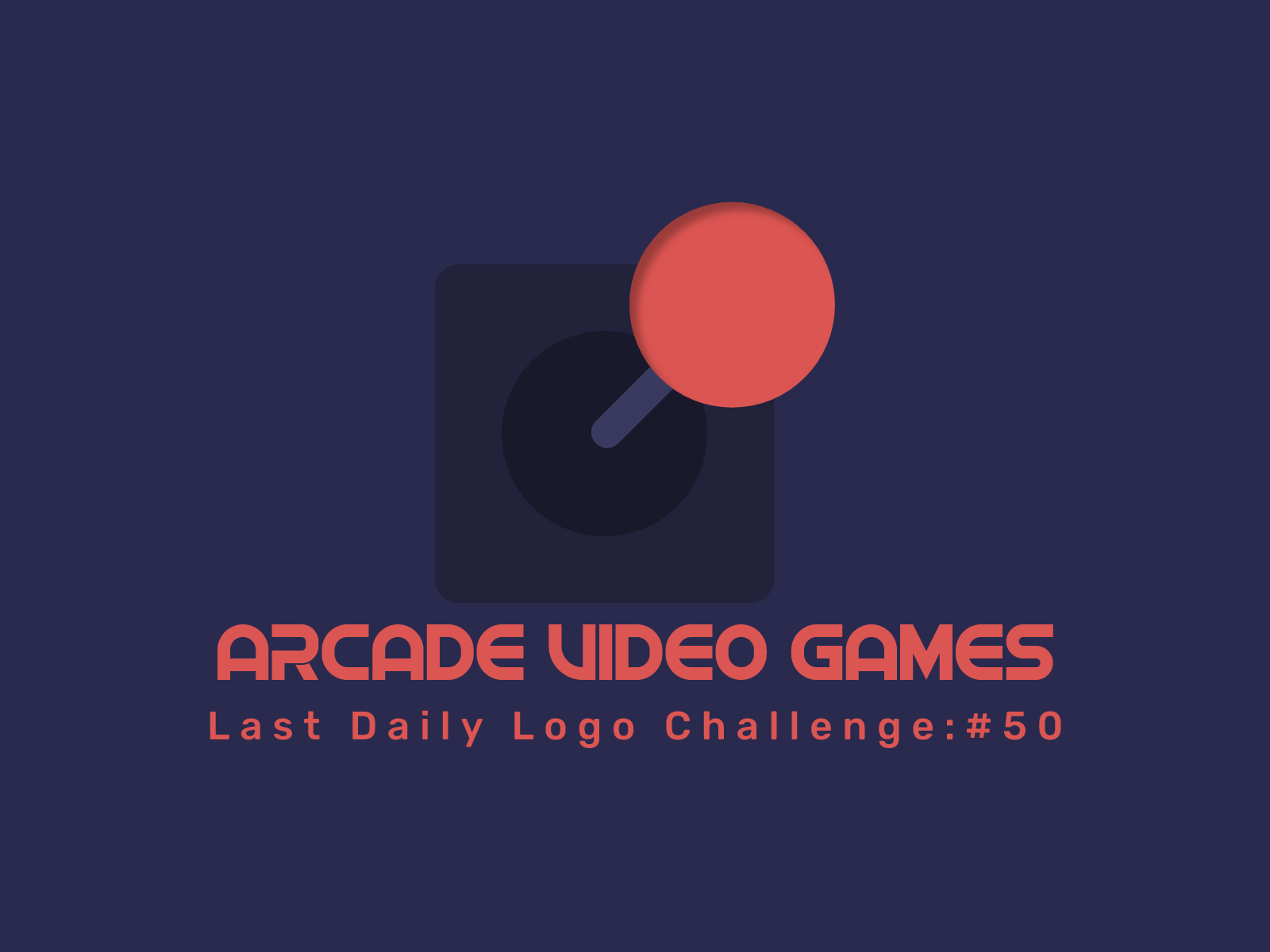 50/50 Daily Logo Challenge: Arcade Video Game Logo by Amirhosain Gazor ...