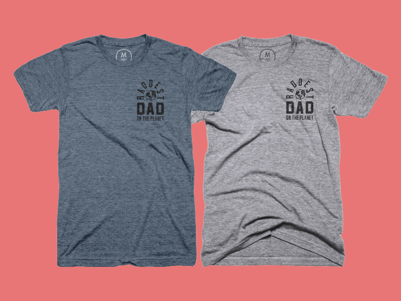 Rad Dad Shirts by Aaron Roth on Dribbble