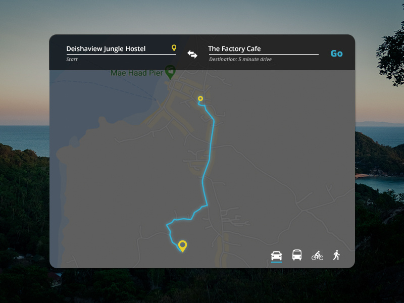 UI Challenge Day 044 - Simple Navigation by Andrew Santoro on Dribbble