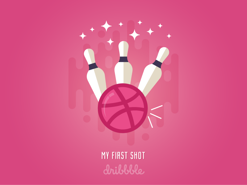 My First Shot by Amit Nanda on Dribbble