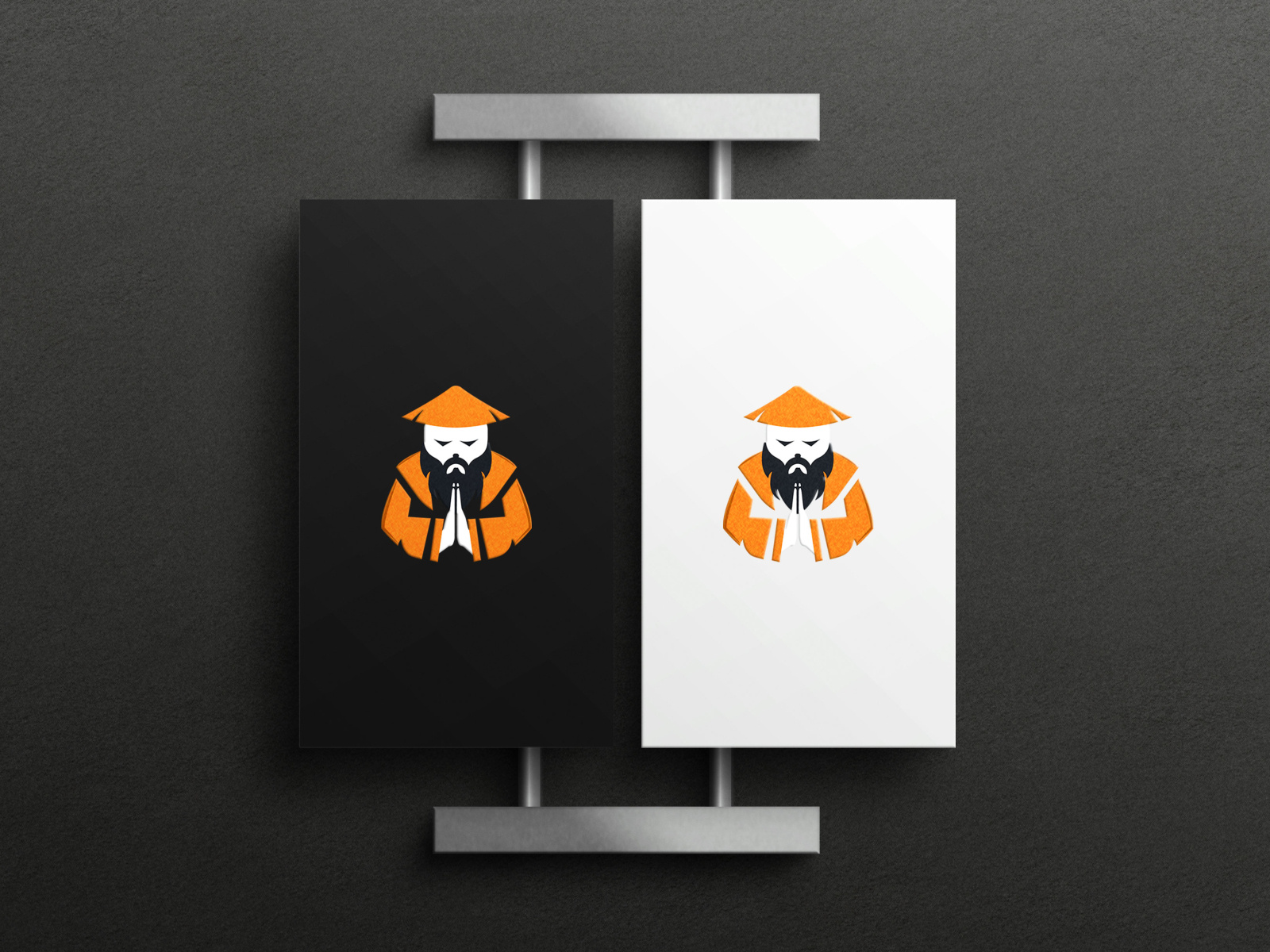 Monk Logo Design by Harshit Sharma on Dribbble