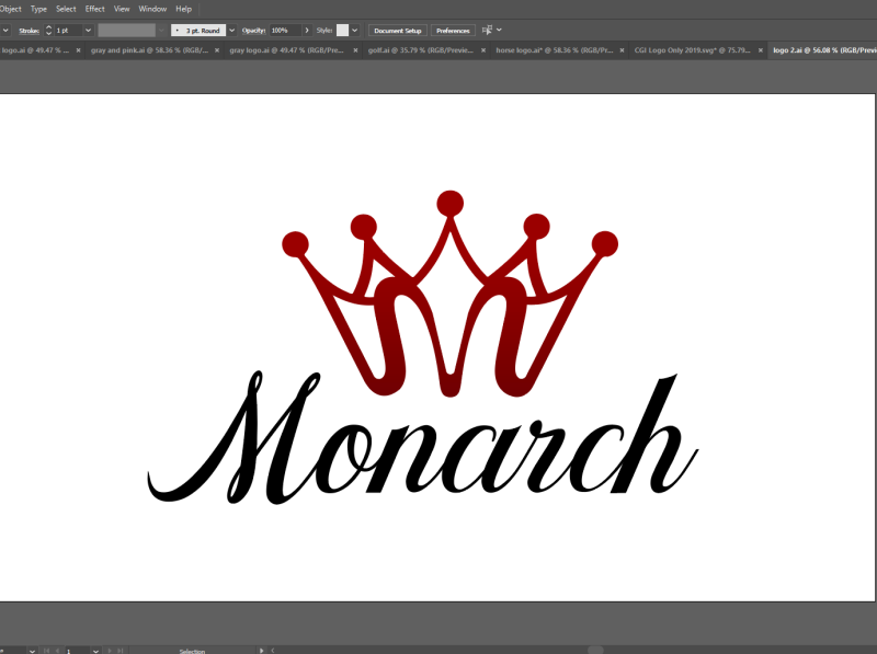Monarch Logo by Waheed R. on Dribbble