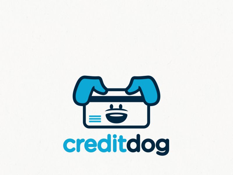 Credit Dog Logo Design by Naimat Ullah on Dribbble