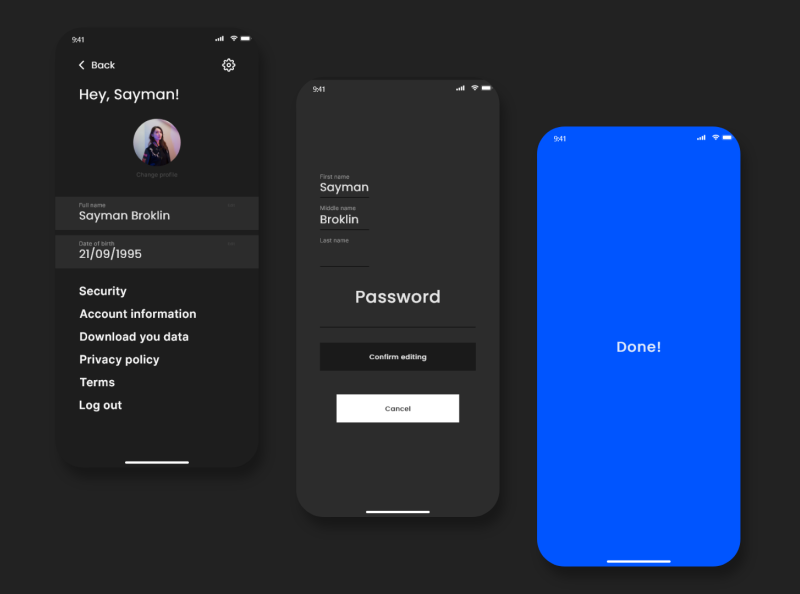 Daily UI 006 - App Setting UI by Hameem Md Sayem on Dribbble