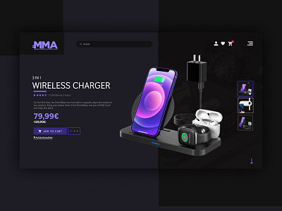 Ecommerce - Product Header Design by Muneeza Hussain on Dribbble