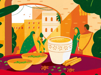Masala Chai by Marco Baccioli on Dribbble