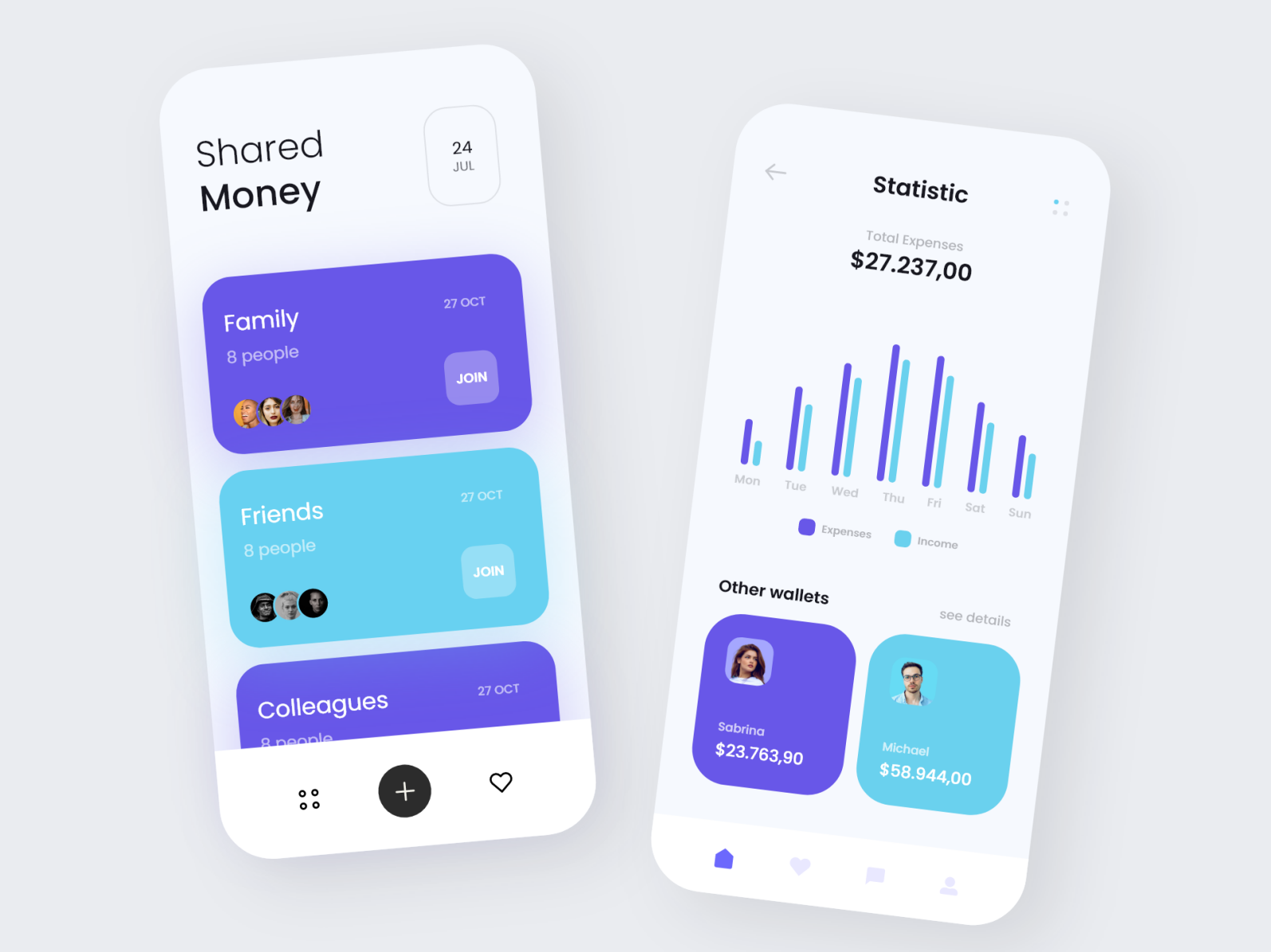 Banking App - Mobile Design Concept by Julius Branding for Alphadesign ...