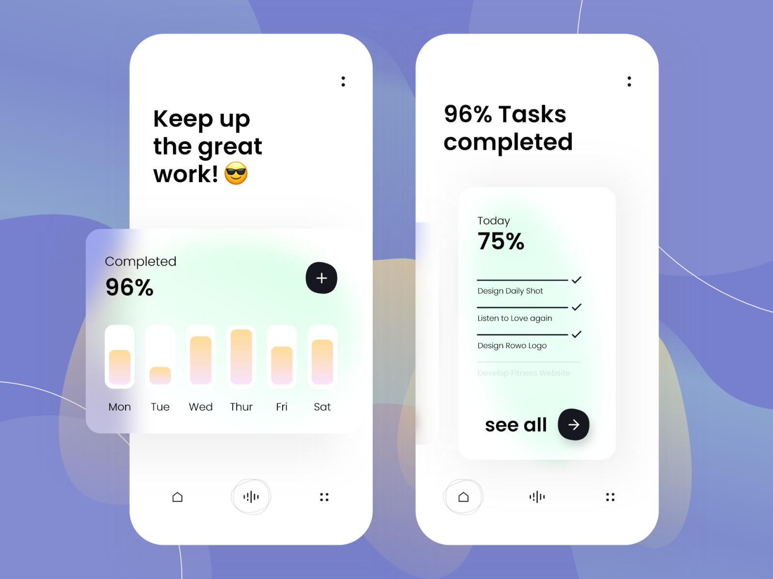 Task Manager - Mobile Design Concept by Julius Branding for Alphadesign ...