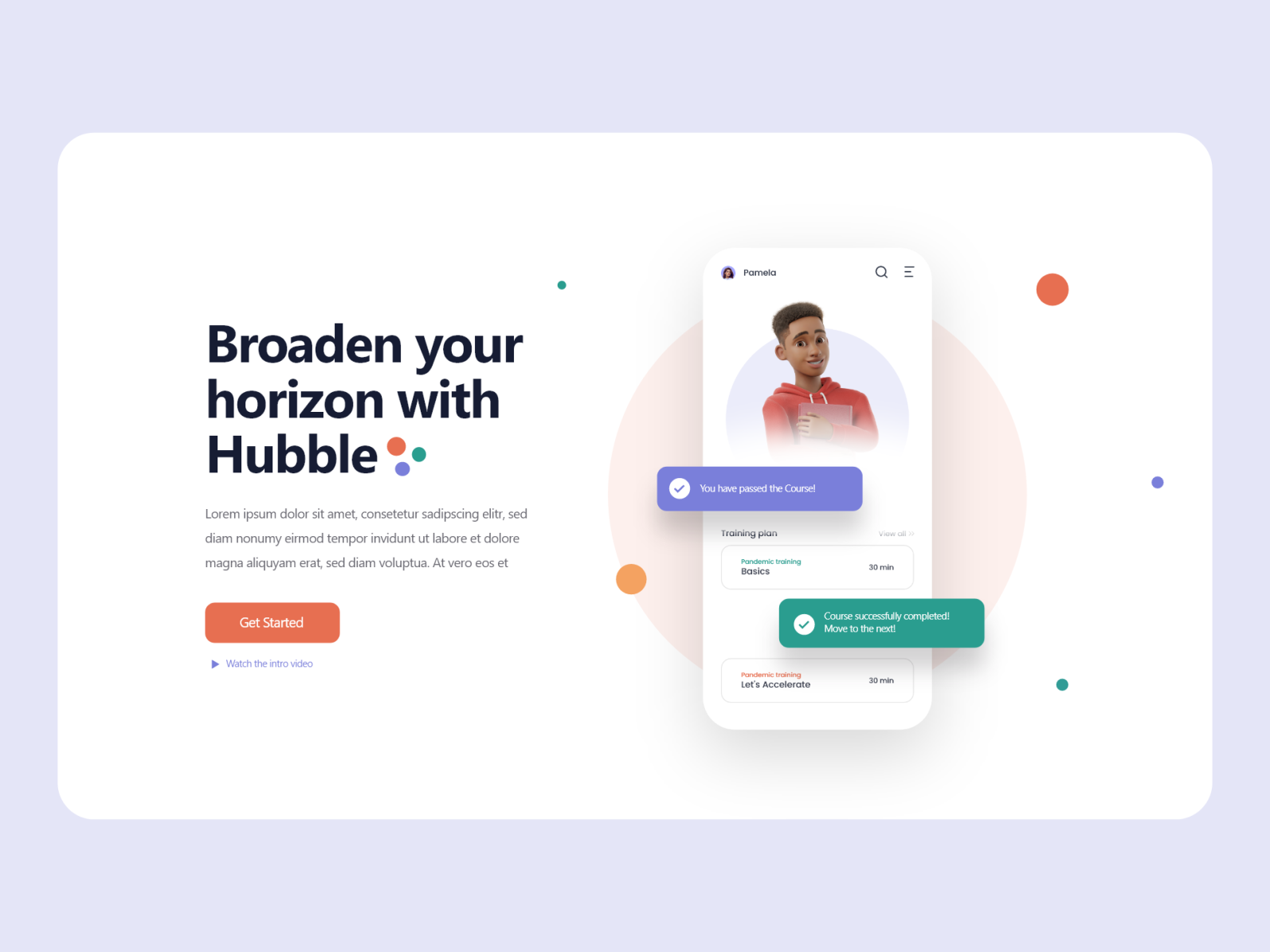 Hubble Learn Platform - Website Design by Julius Branding for Immersive ...